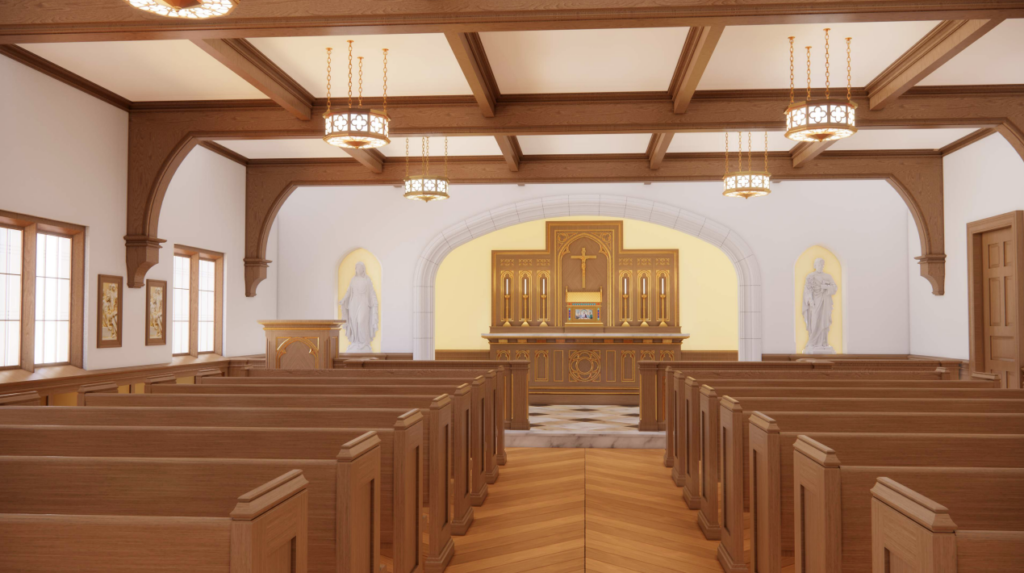 Make a donation to DMU's New Chapel - Divine Mercy University